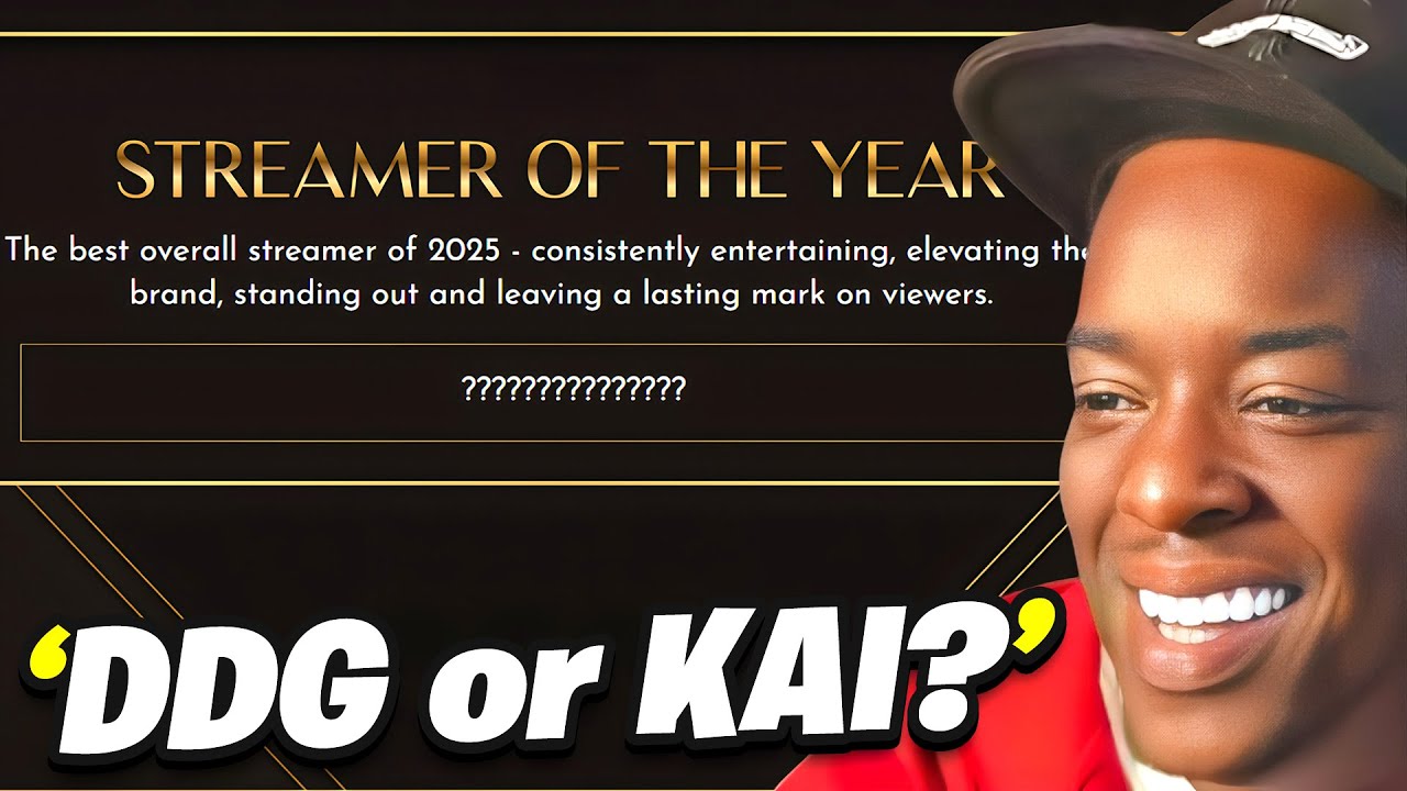 Finally Voting For Streamer Of The Year.. - YouTube
