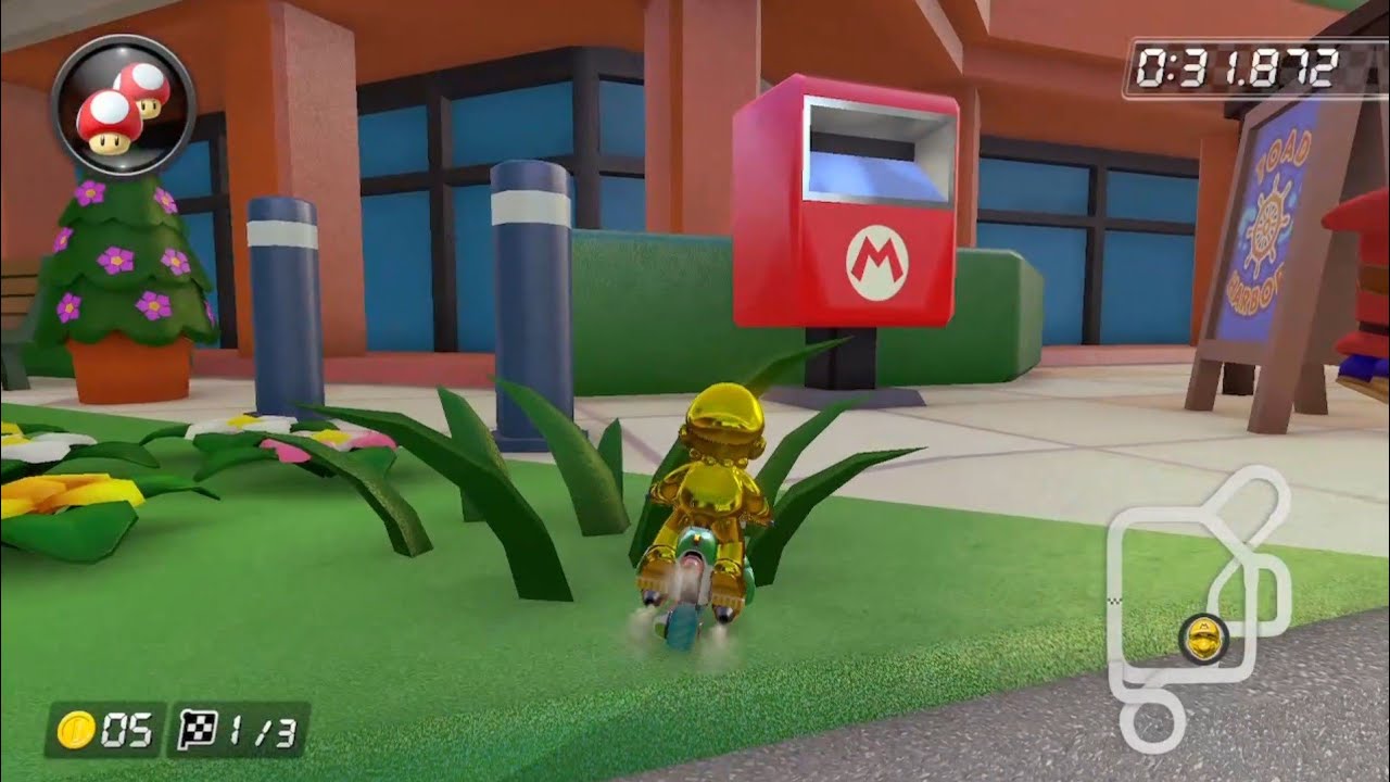 when Mario Kart is sus - YouTube