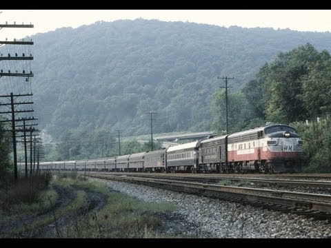 Farewell to the Western Maryland, WM F's. F7's with Great horns, (Part ...