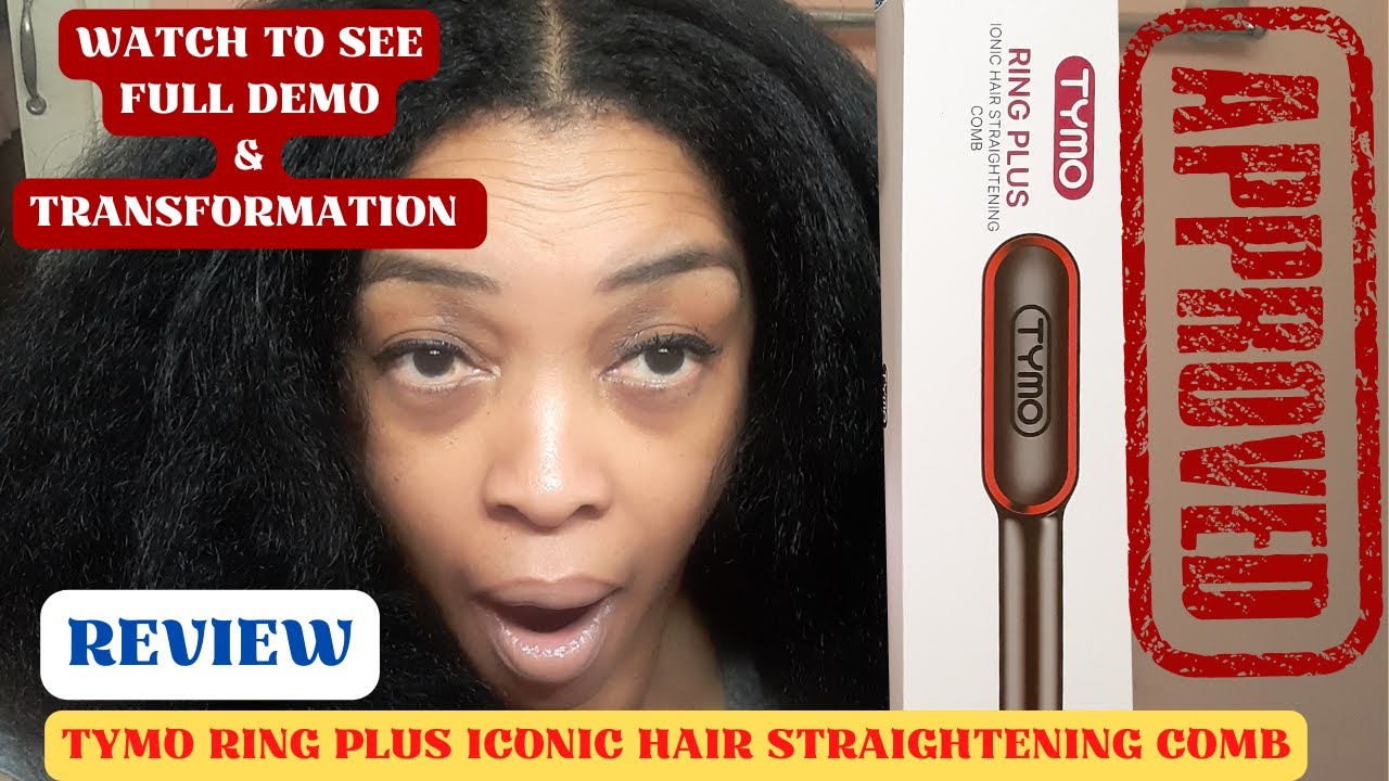 TYMO RING PLUS ICONIC HAIR STRAIGHTENER COMB Review| IS THIS WORTH THE ...