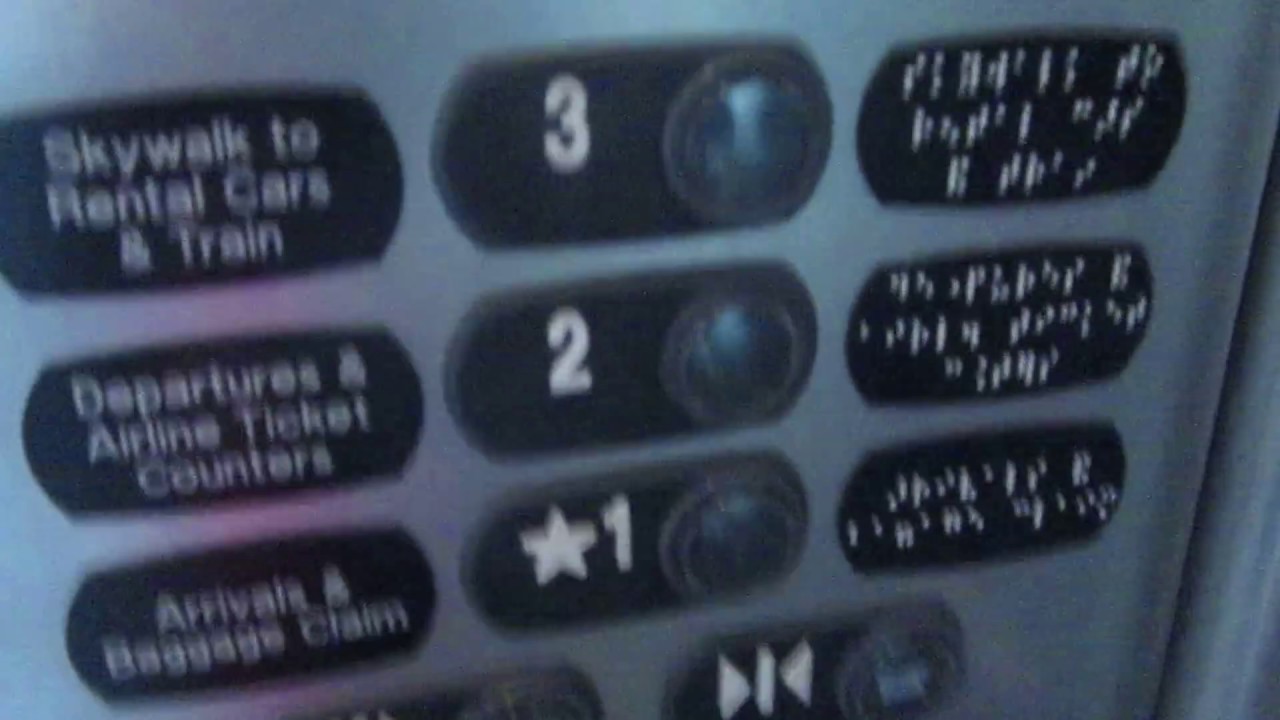 Thyssen Krupp skybridge elevators TF Green airport Warwick RI - YouTube