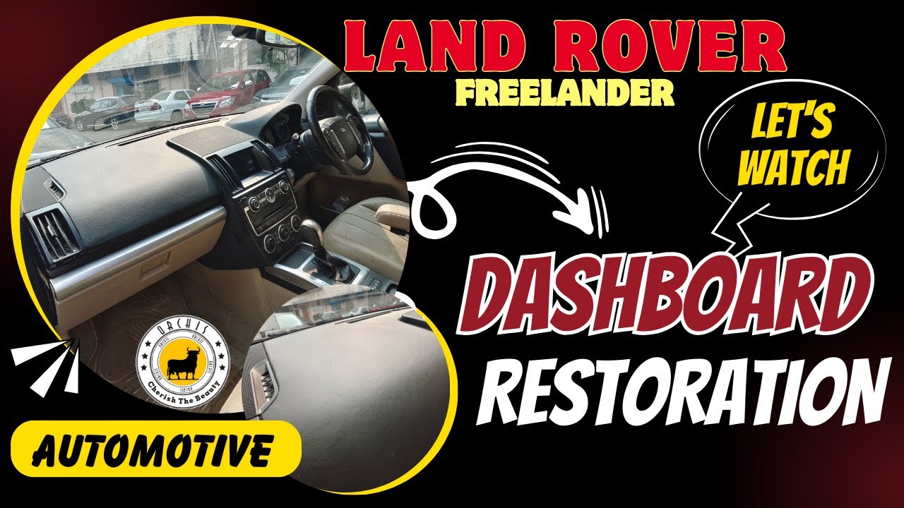 Land Rover Freelander Cracked Dashboard Repair🔥Land Rover Freelander ...