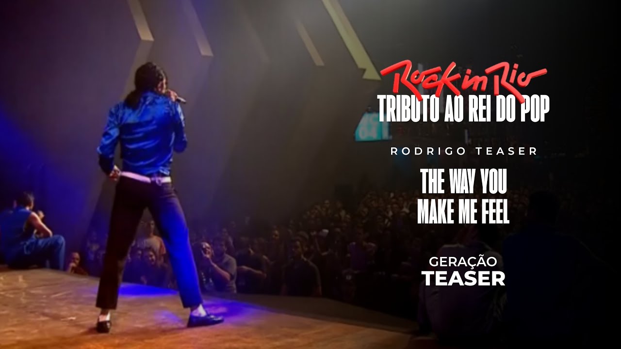 Rodrigo Teaser - The Way You Make Me Feel (Ao Vivo) | Rock In Rio 2017 ...