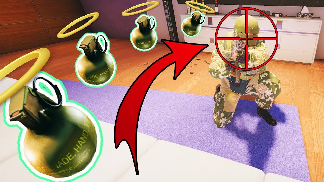 THIS is how to use grenades in R6 Siege - YouTube