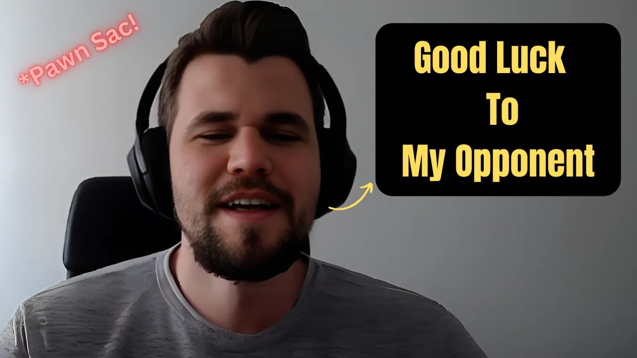 When Magnus Carlsen Wished Good Luck to His Opponent After A Pawn ...