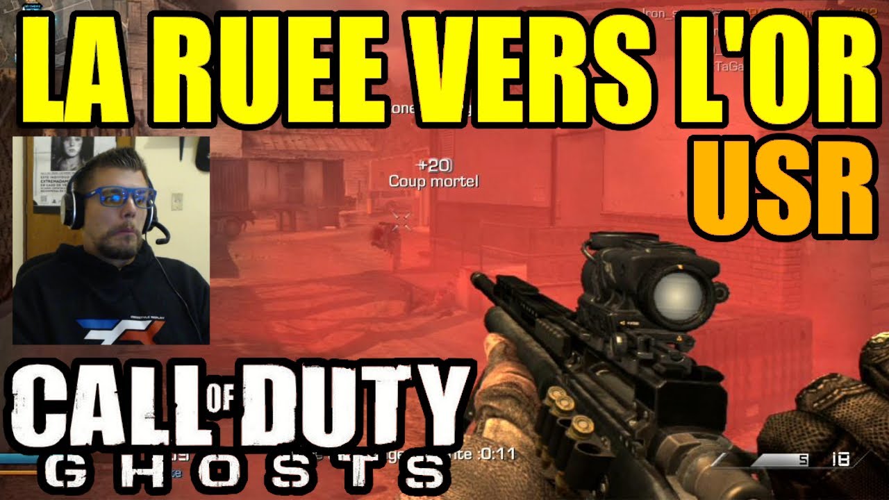 COD GHOSTS : USR | La ruée vers l'or au Sniper #2 Gameplay - YouTube