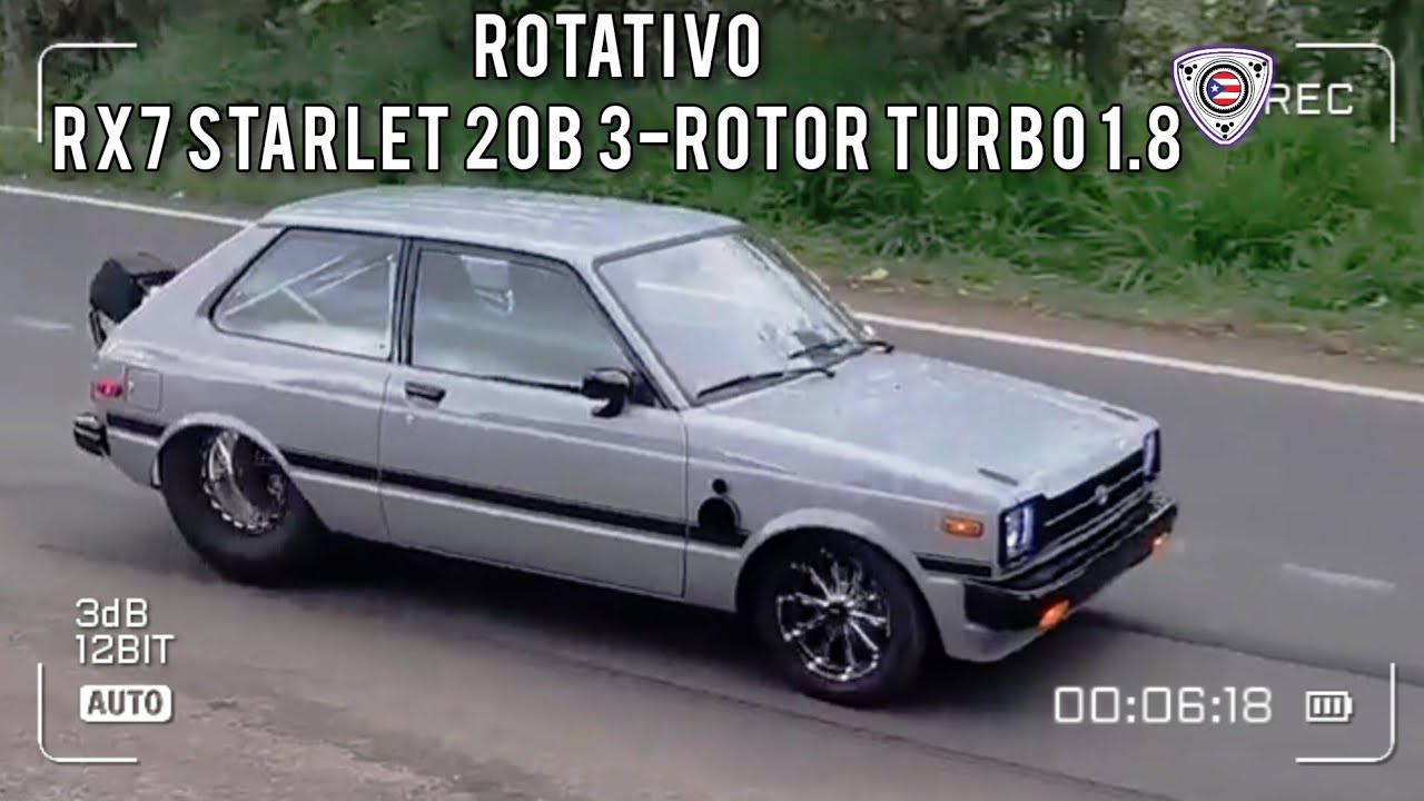Rotativo RX7 Toyota Starlet 20B 3-Rotor Turbo Corolla 1.8 ( Puerto Rico ...