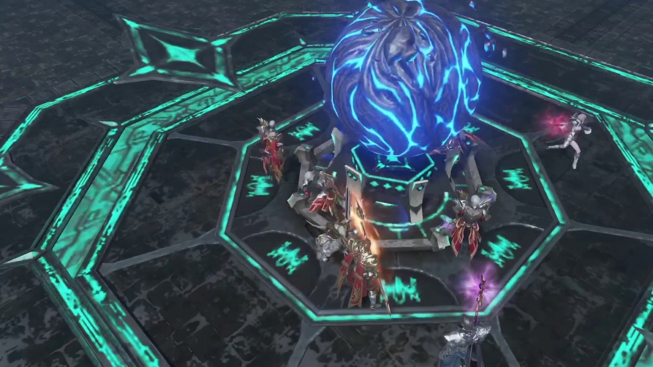 Lineage 2 Revolution: Clan Dungeon Boss Raid - YouTube