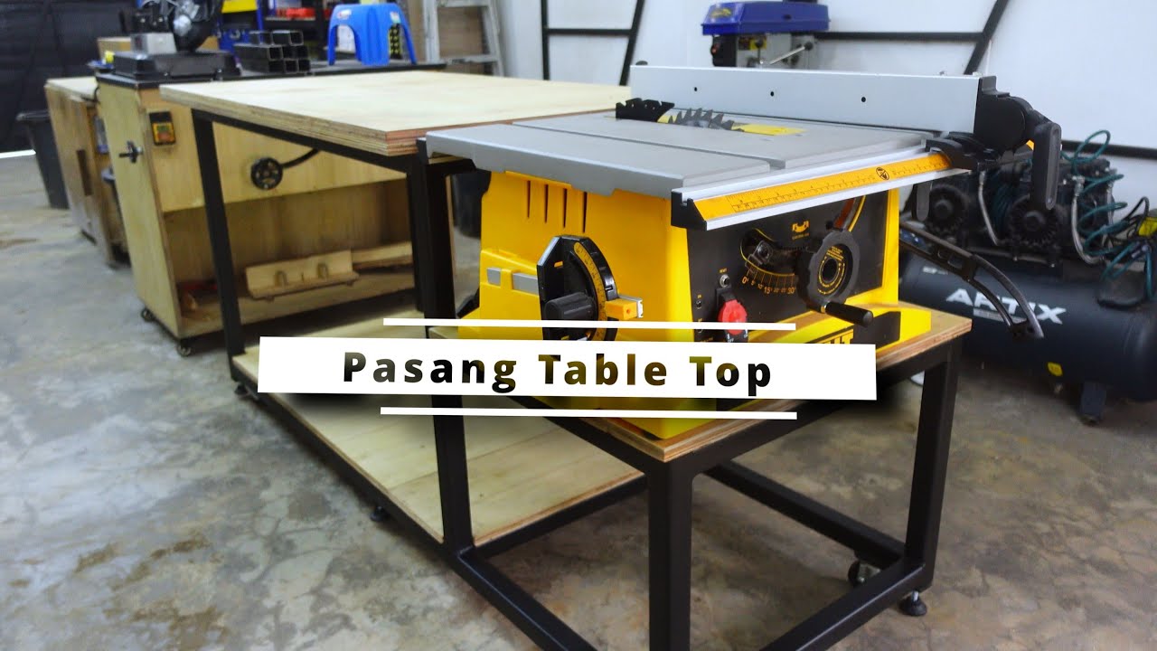 Table Top Meja Table Saw - YouTube