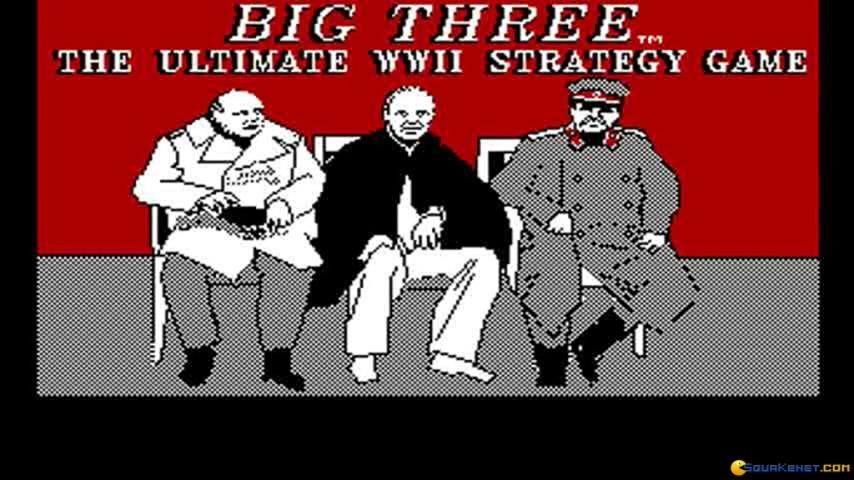 Big Three, The gameplay (PC Game, 1989) - YouTube