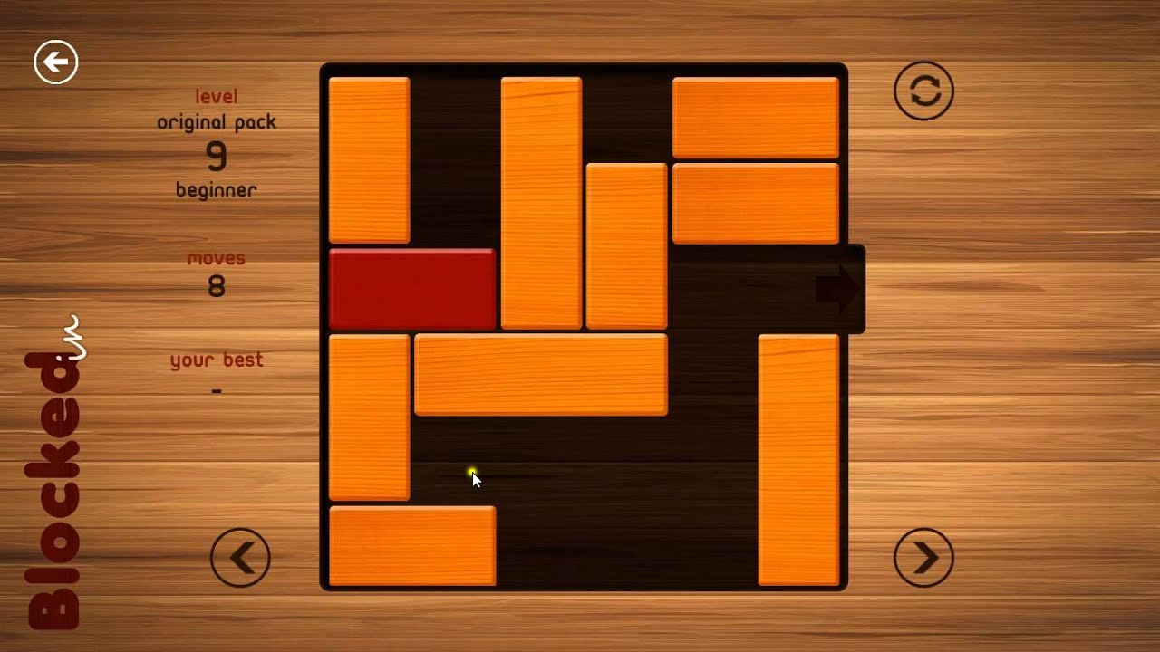 blocked in level 9 solution beginner original pack windows 8 app - YouTube