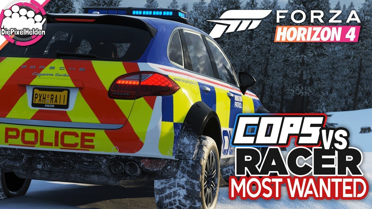 FORZA HORIZON 4 - COPS vs RACER Most Wanted : Im Winterwunderland ...