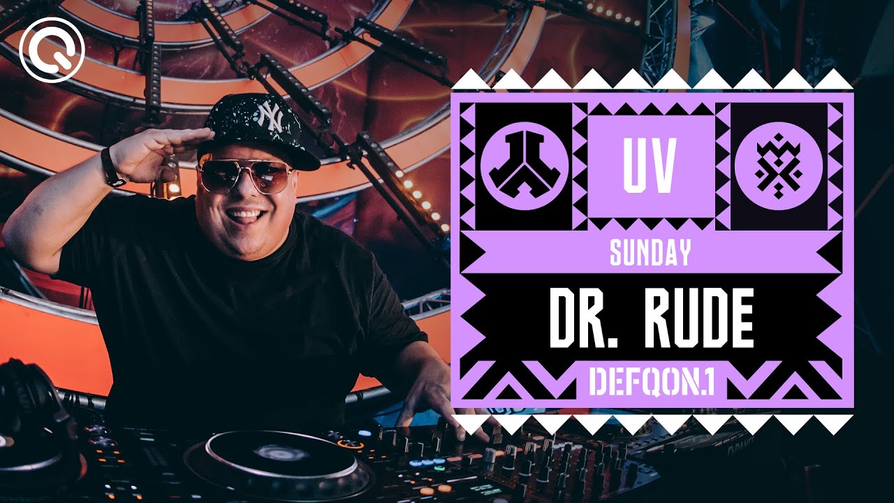 Dr. Rude I Defqon.1 Weekend Festival 2023 I Sunday I UV - YouTube