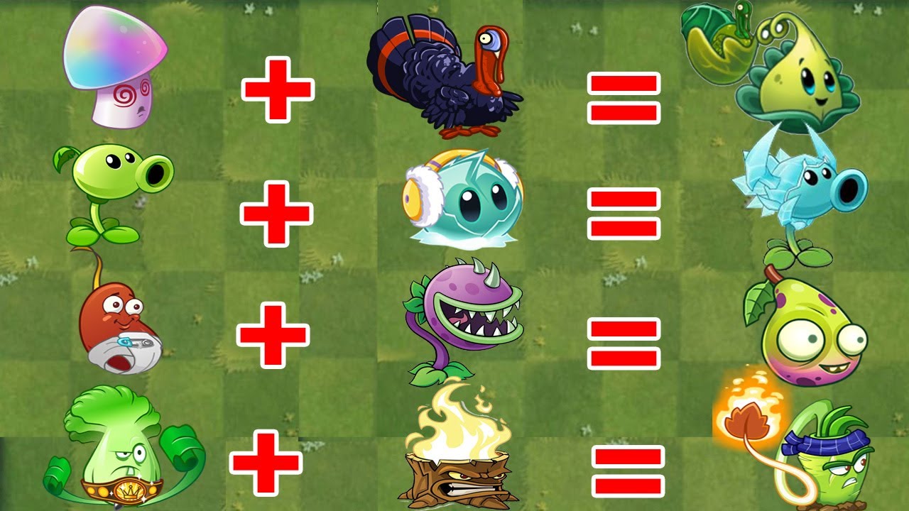 PvZ 2 Discovery - Plants Evolution & Fusion (Part 3) - YouTube
