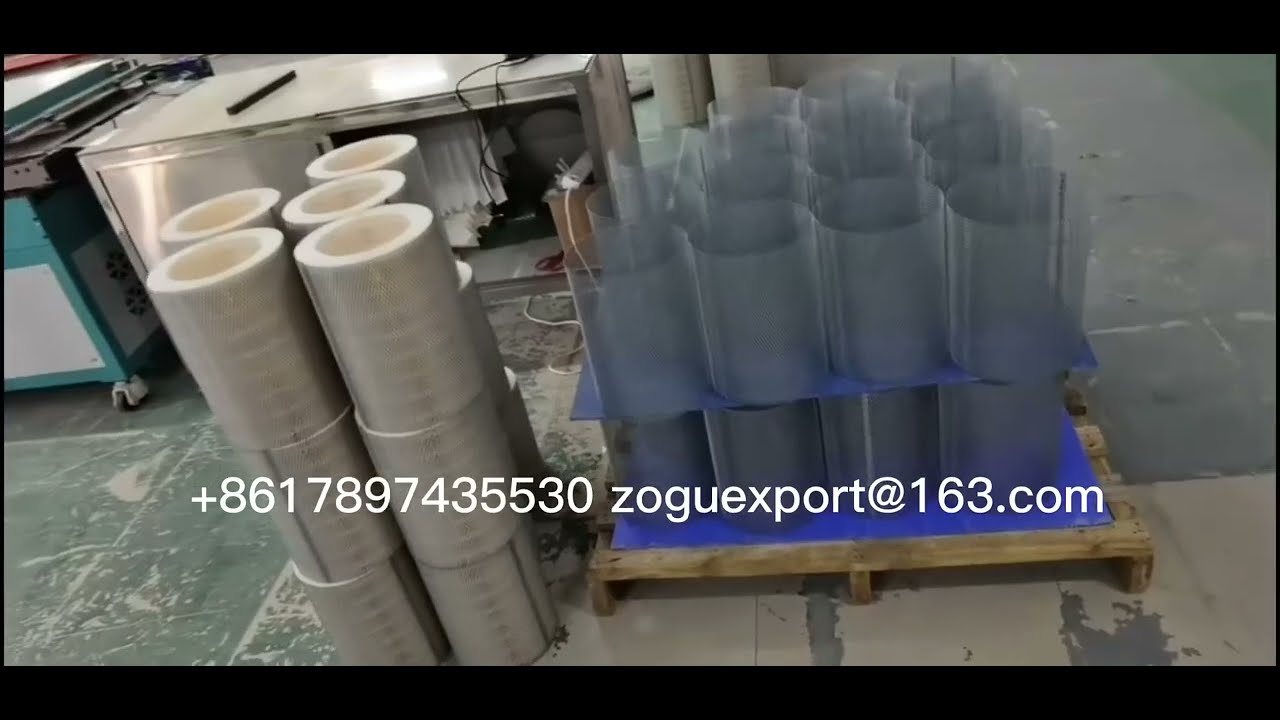 filter paper folding machine #pleatingmachine # ...