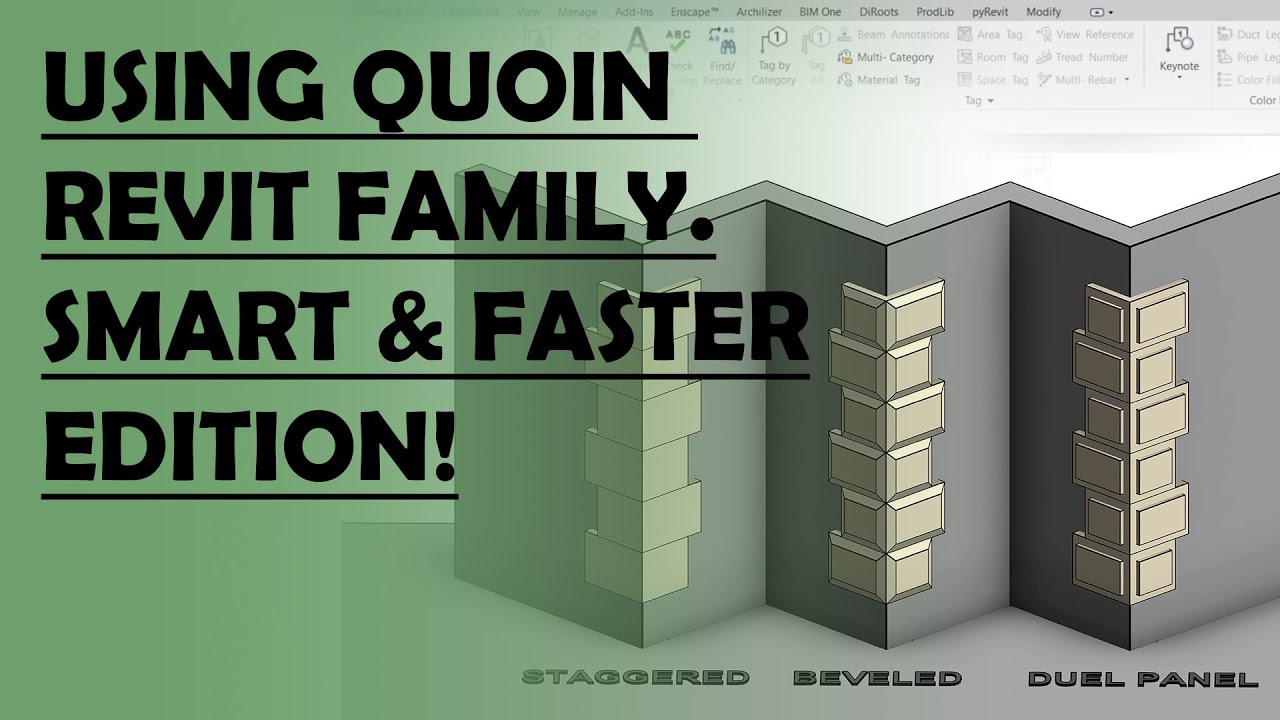 Drawing Quoins in Revit! Smart & Fast Edition - YouTube