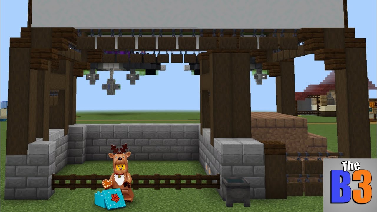 How To Build TheB3 Heated Reindeer Stables 🦌 🪵 - YouTube
