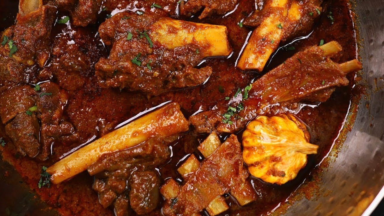Mutton Kosha Bengali Recipe | Mutton Masala Gravy | Spicy Mutton Curry ...