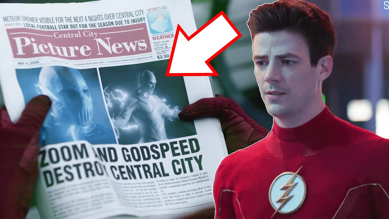 The Flash LOST in Still Force!? Zoom & Godspeed FUTURE Newspaper! - The ...