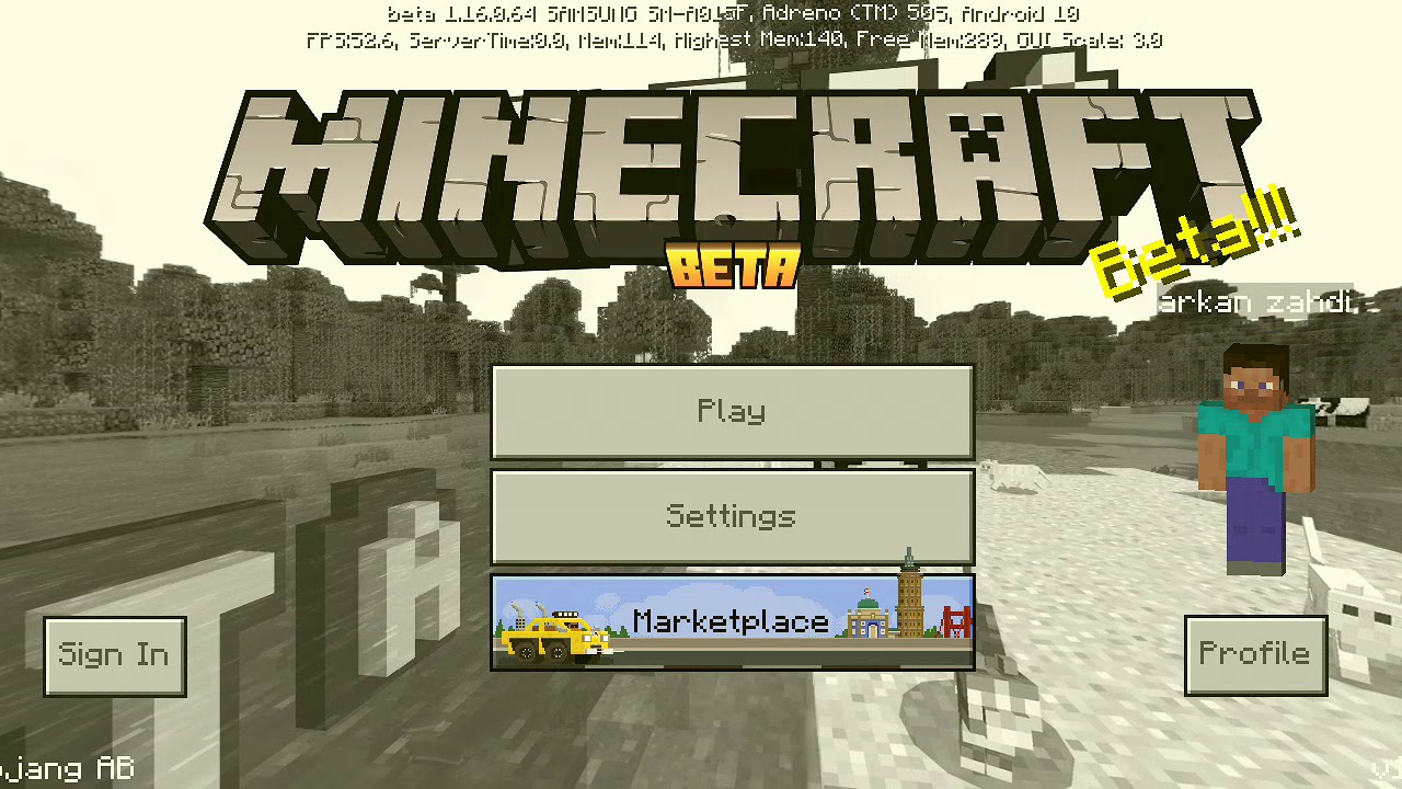 Cara mengubah tampilan minecraft hp menjadi tampilan minecraft pc - YouTube