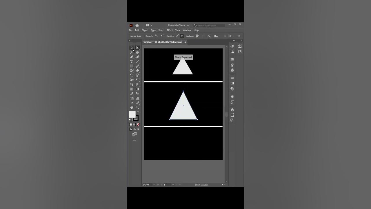 3 Ways to Make Triangle Shapes in Adobe Illustrator #adobeillustrator # ...