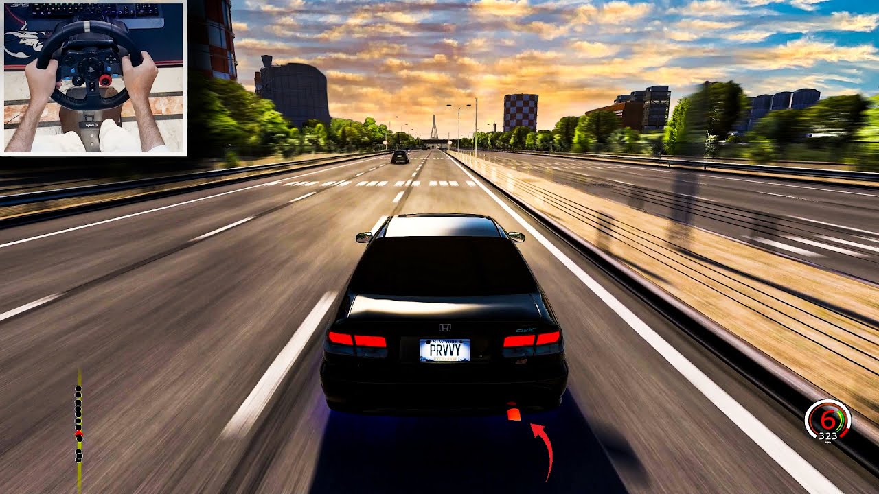 BEST HONDA CIVIC COMPILATION / Vtec POWER / Assetto Corsa | Logitech ...