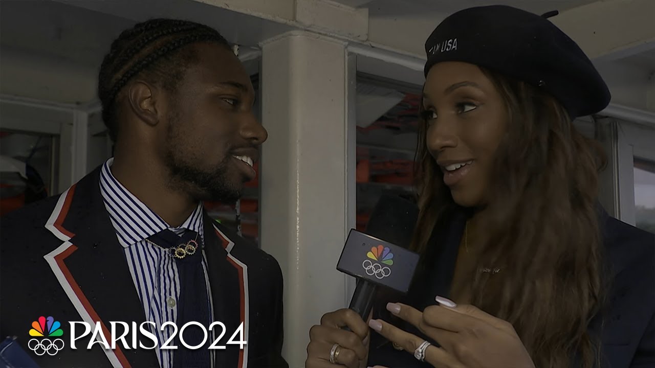 Noah Lyles: 'I'm ready to make a moment' at 2024 Paris Olympics | NBC ...