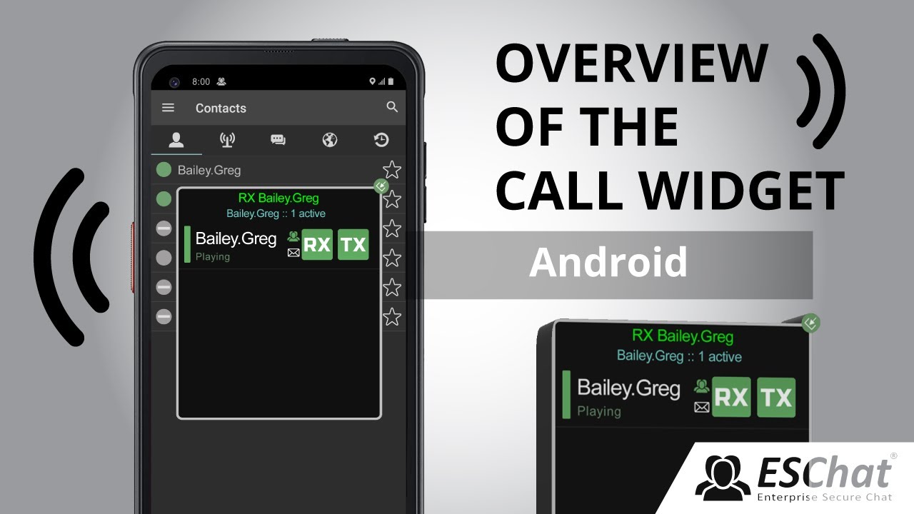 Overview of the Call Widget for Android - YouTube