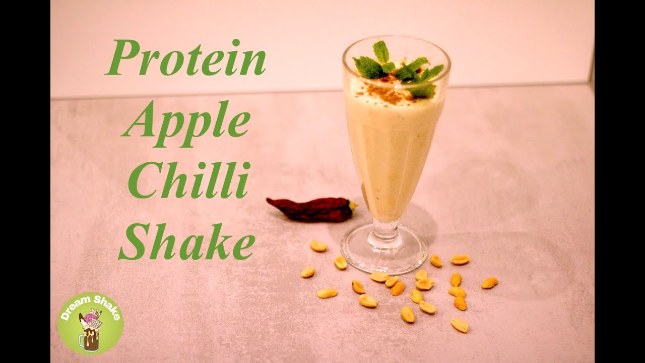 Protein Apple Chilli Shake ASMR Kitchen - YouTube