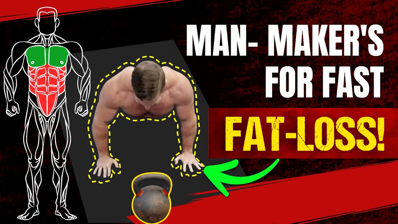 Single Kettlebell Man Maker Routine Builds Total Body Power ...