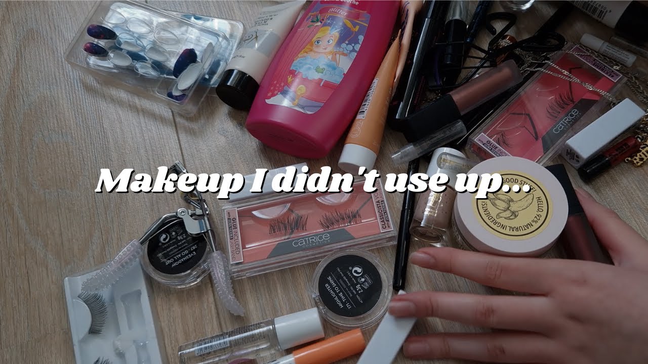 Makeup that went into the trash/ Let's Swatch It - YouTube