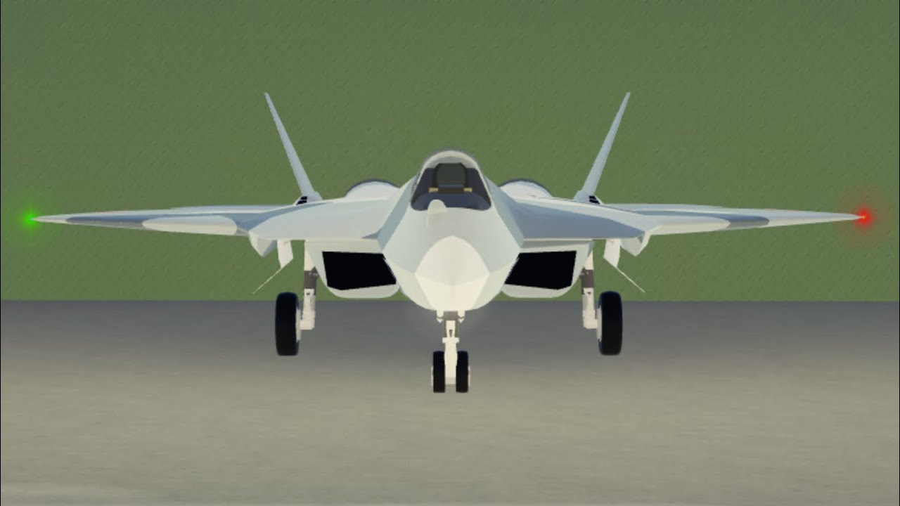 PTFS Sukhoi SU-57 landing at Airbase Garry - YouTube