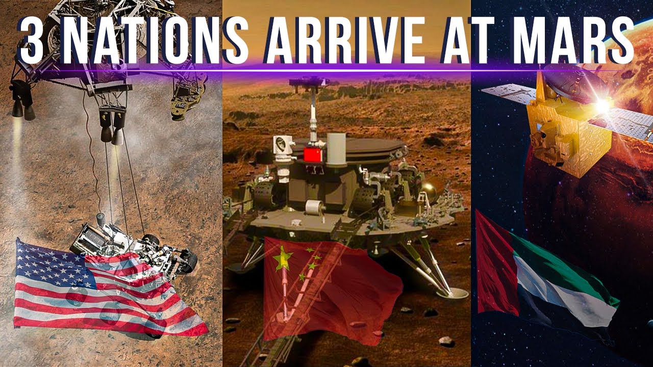 3 Nations Arrive On Mars! - YouTube