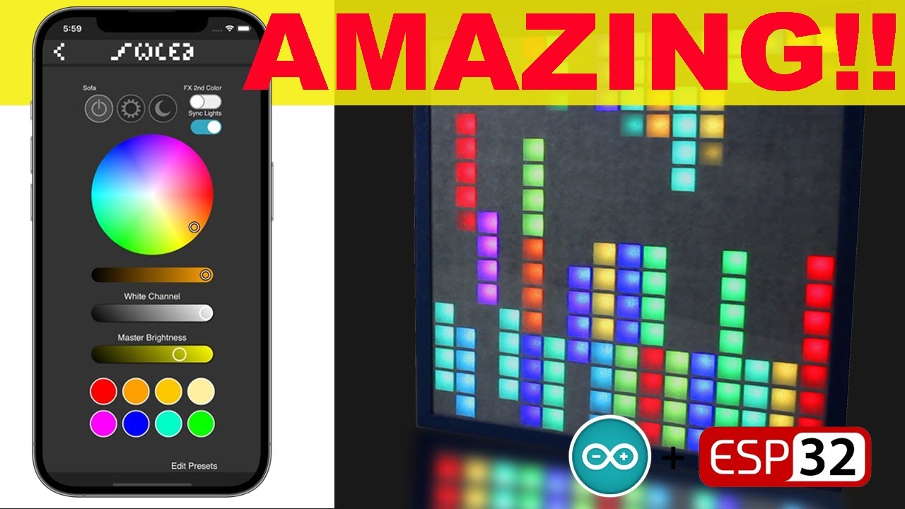 WLED SUPER LIGHT EFFECT by WS2812B NEOPIXEL ESP32 DIY 16x16 MATRIX ide ... WLED SUPER LIGHT EFFECT by WS2812B NEOPIXEL ESP32 DIY 16x16 MATRIX ide ...