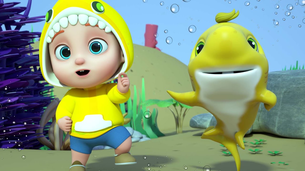 Baby Shark Song | Sing And Dance | Animal Songs | Boo Kids Songs ...