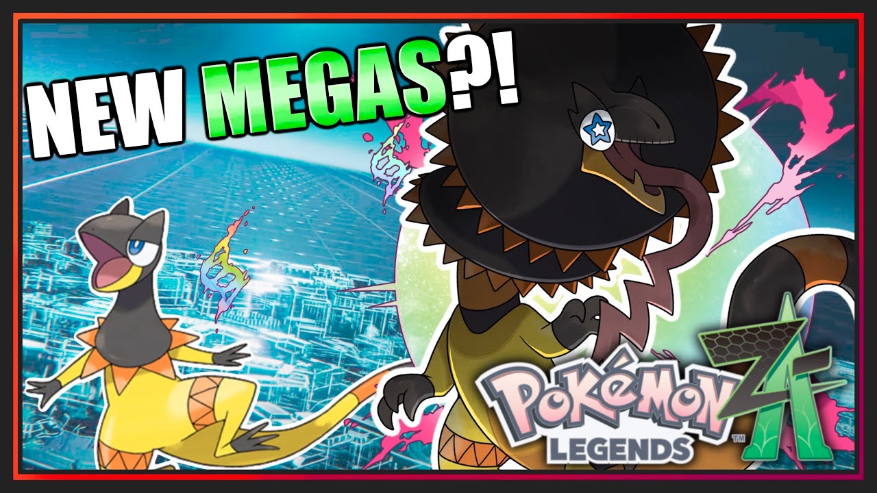 What New Megas could we see in Pokemon Legends: ZA?! - YouTube