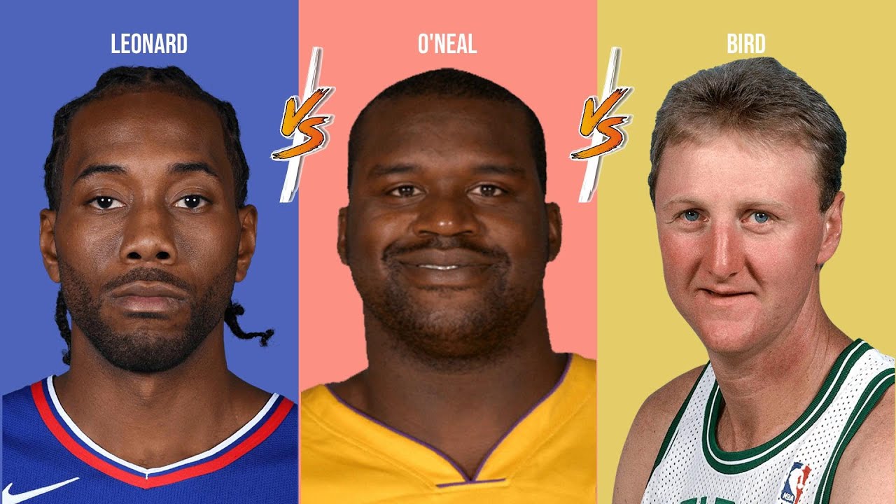 Comparison: Leonard vs O'Neal vs Bird - YouTube