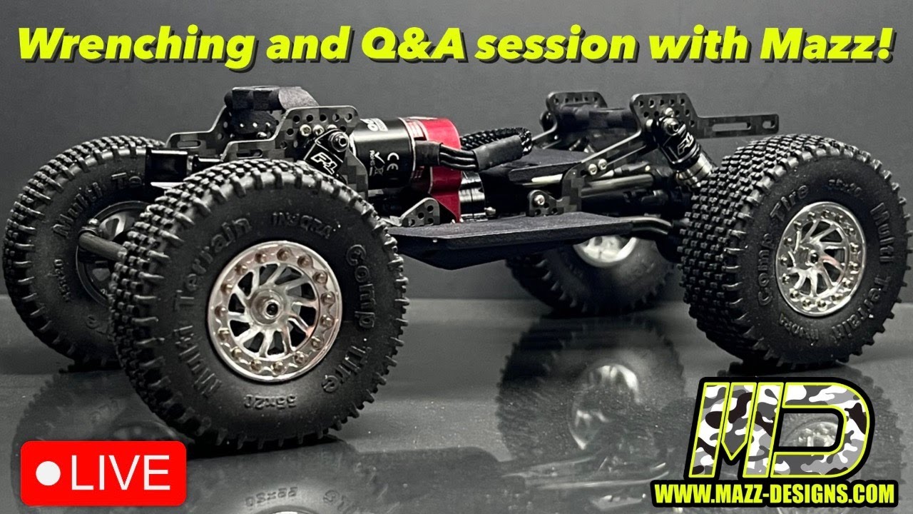 Mazz Designs Memorial Day Sale! Wrenching with the boys! Q&A all night ...