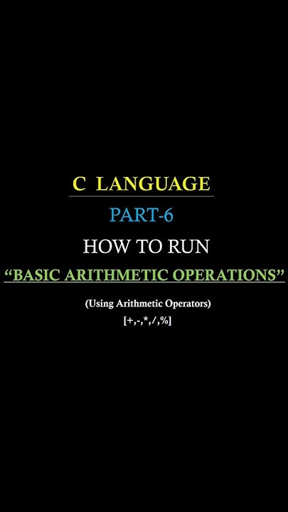 C Language Part -6#itlearning #forbeginners #vscode #clanguage #learncoding #programming#viral# ...