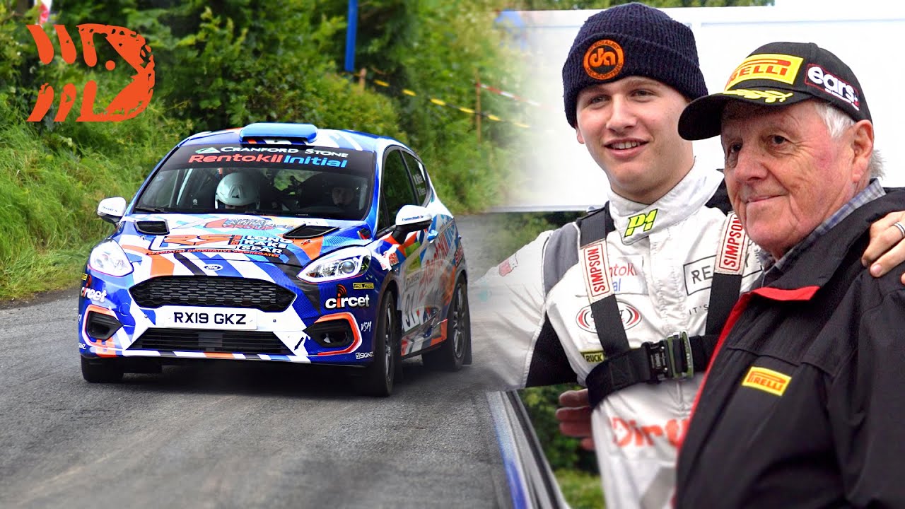 Max McRae takes on the Donegal International Rally 2022 - YouTube