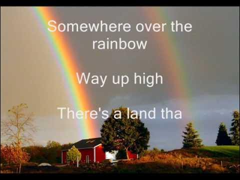 Judy Garland - Somewhere over the rainbow lyrics - YouTube