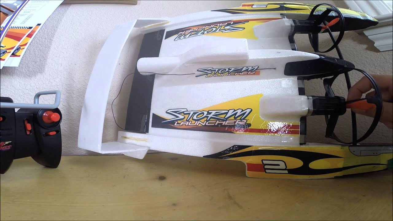 Air Hogs Storm Launcher Review - YouTube