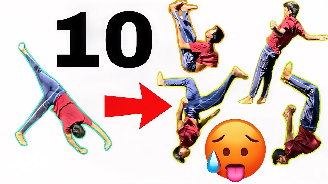 🥵 10 Roundoff backflip variation ||😳 10 Types of roundoff backflip ...