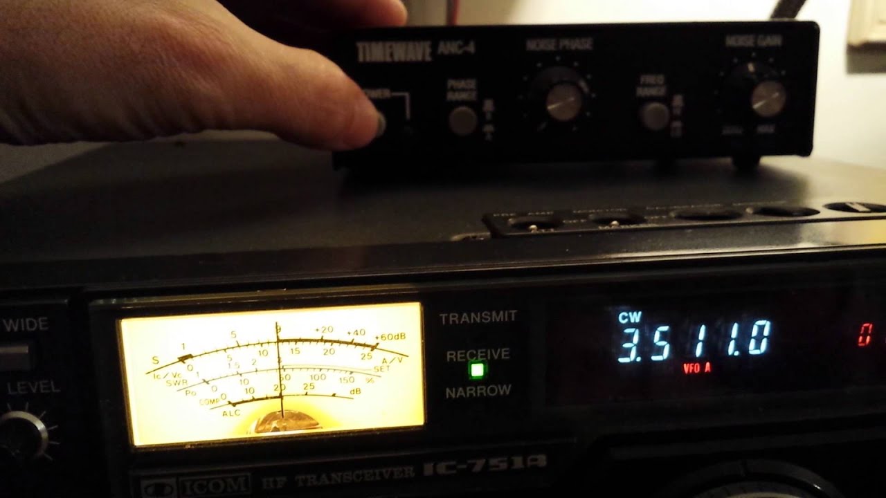 Antenna noise canceller Timewave ANC - 4 - YouTube