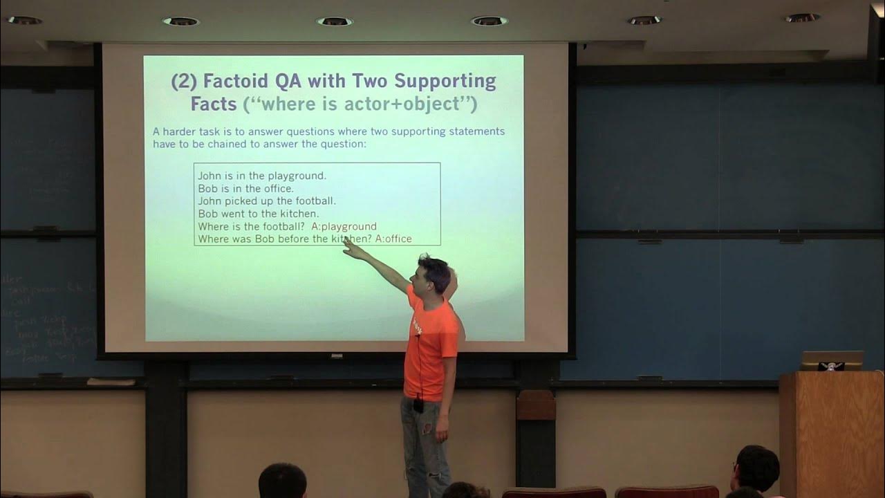 CS224D Guest Lecture: Jason Weston - Lectures from 2015 - YouTube
