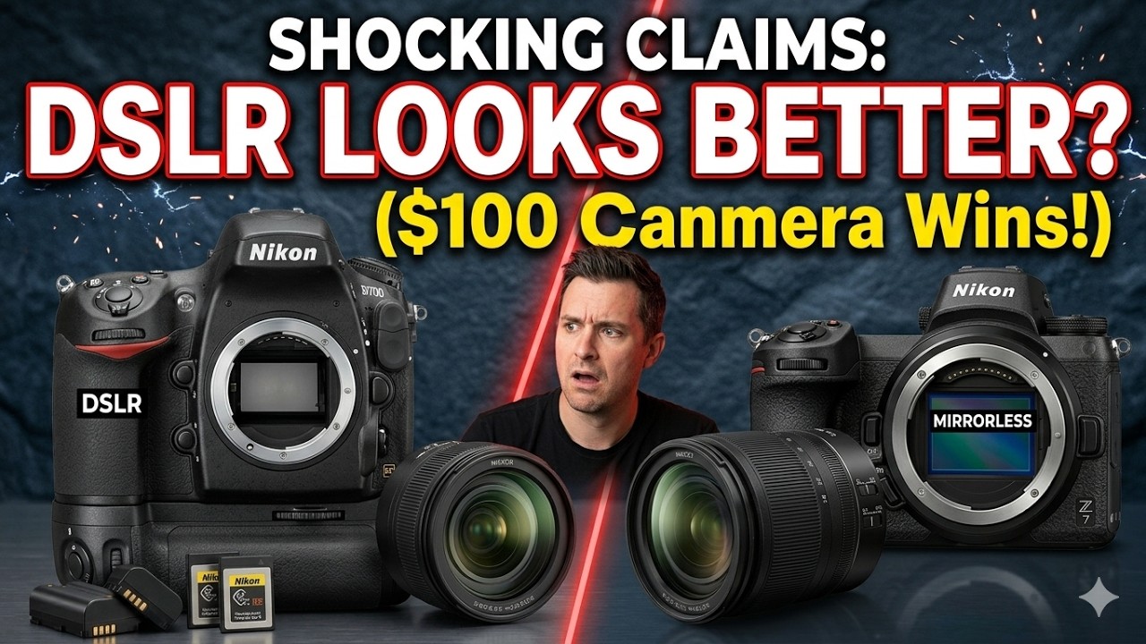 Why a $100 Nikon DSLR Looks BETTER Than Mirrorless! - YouTube