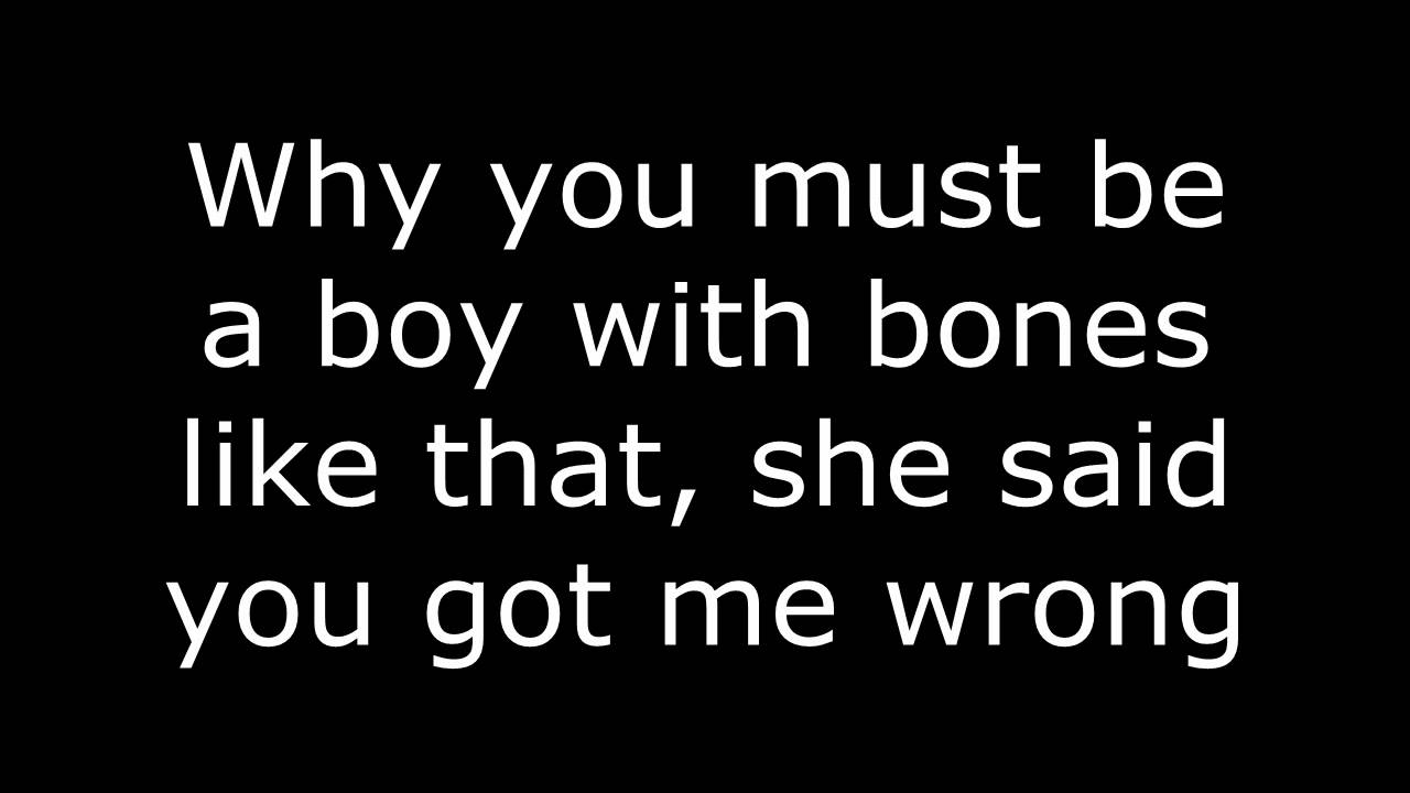The Fratellis - Chelsea Dagger Lyrics [HD] - YouTube