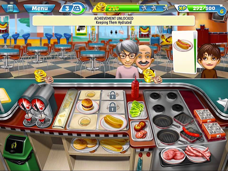 Cooking Fever Level 15 3 stars - YouTube