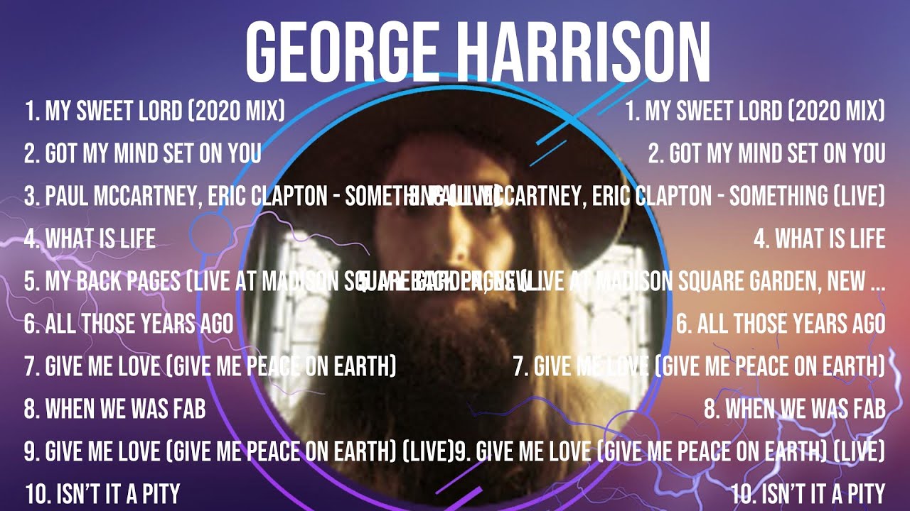 George Harrison Greatest Hits ~ Best Pop Music Playlist Spotify 2024 ...
