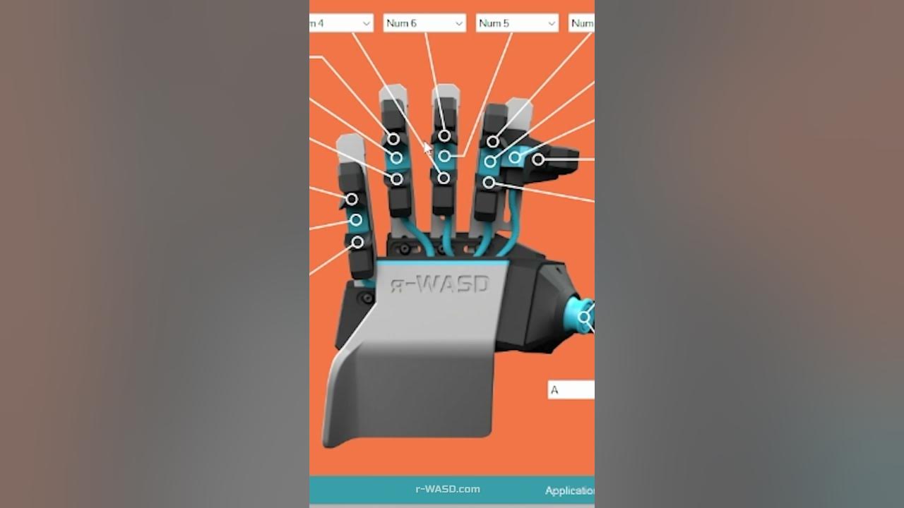 r-WASD Digital 16 Game Controller + Fortnite - YouTube